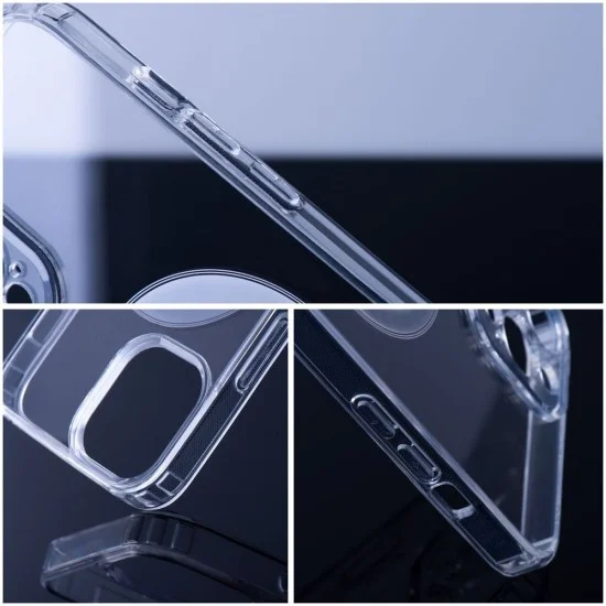 Clear MagSafe (Mid) Back Case priekš Apple iPhone 14 - Caurspīdīgs ...